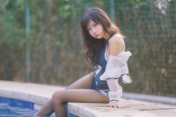 萌芽儿o0 cos竞泳得体社 cosplay写真图片欣赏 – 喵元图社